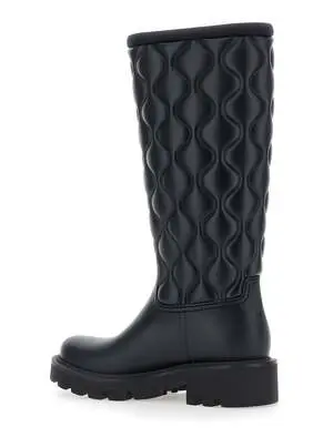 Moncler Quilted Rain Boots