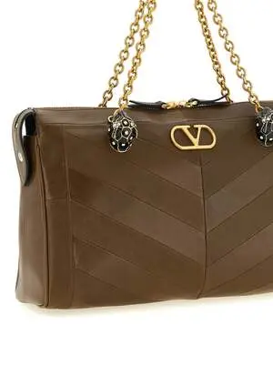 Valentino Garavani Medium Shoulder Bag - Brown