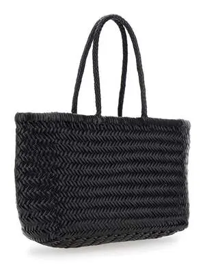 Dragon Diffusion Bamboo Triple Jump Shopper Bag - Black
