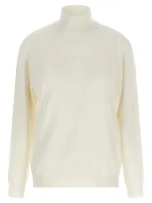 Brunello Cucinelli Monile' Sweater - White