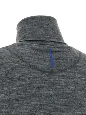JIL SANDER High Neck Long Sleeve T-shirt - Gray