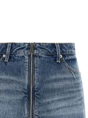 Alexander Wang Hybrid Denim Skort - Blue