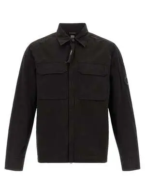 C.P. COMPANY Lens' Overshirt - Black