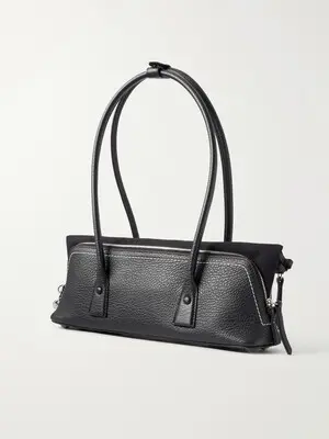 MAISON MARGIELA East-west Leather Shoulder Bag - Black
