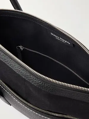 MAISON MARGIELA East-west Leather Shoulder Bag - Black