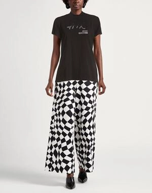 Armani Exchange Cotton Elastane T-shirt With Glittered Logo