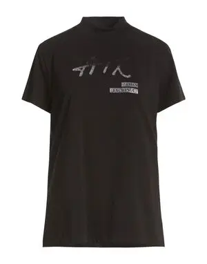 Armani Exchange Cotton Elastane T-shirt With Glittered Logo