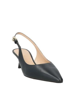 BALDININI Calfskin Slingback Pumps With Buckle Fastening