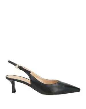 BALDININI Calfskin Slingback Pumps With Buckle Fastening