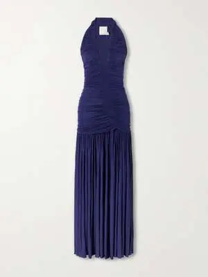 Christopher Esber Orion Gathered Jersey Gown