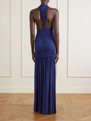 Christopher Esber Orion Gathered Jersey Gown