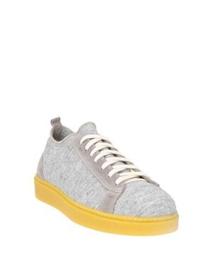 Eleventy Textile Fibers And Leather Low-top Sneakers