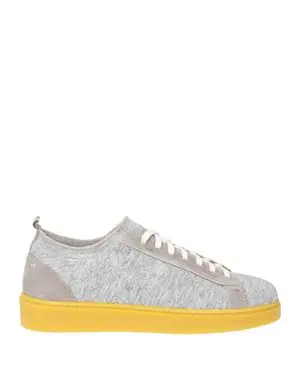 Eleventy Textile Fibers And Leather Low-top Sneakers