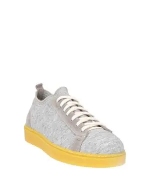 Eleventy Textile Fibers And Leather Low-top Sneakers