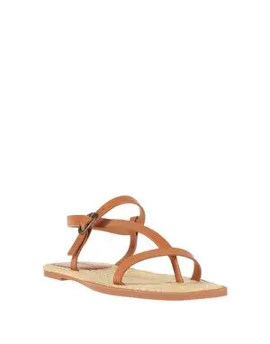 Farm Rio Leather Thong Sandals