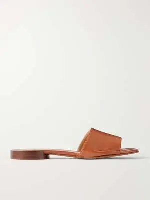 MAISON MARGIELA Tabi Split-toe Leather Flats - Tan