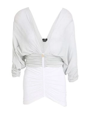 Elisabetta Franchi Top Blush Size Viscose, Polyamide, Polyester - Grey