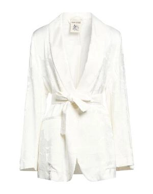 SEMICOUTURE Blazer Blush Size Viscose - White