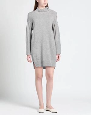 Zadig&Voltaire Light Cashmere & Polyester Turtleneck Mini Dress