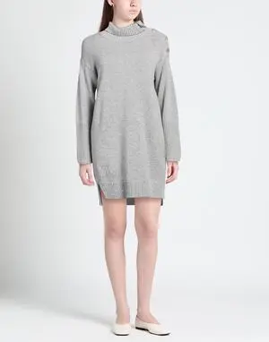 Zadig&Voltaire Light Cashmere & Polyester Turtleneck Mini Dress