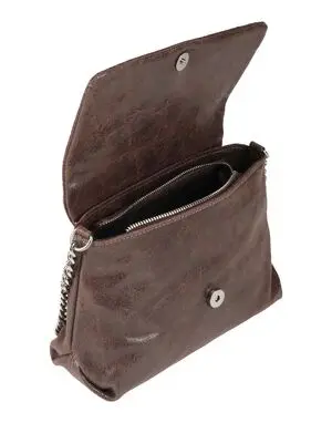 MARC ELLIS Leather Cross-body Bag With Chain Strap