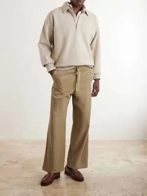 Polo Ralph Lauren Ribbed Cotton-blend Polo Shirt