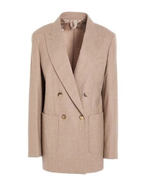 Max Mara Blazer Light Brown Size Cashmere, Elastane - Beige