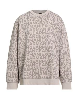 Armani Exchange Sweatshirt Size Cotton - Beige