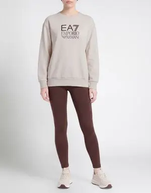 EA7 Cotton Polyester Crewneck Sweatshirt