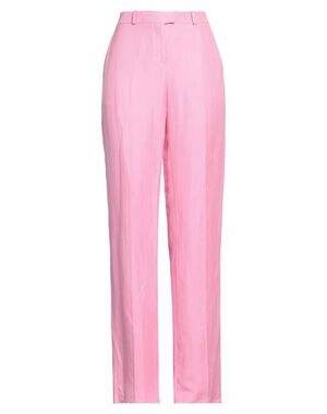 Etro Pants Size Linen, Silk - Pink