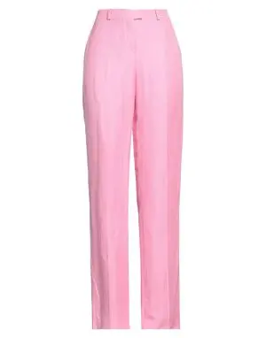 Etro Linen And Silk Wide Leg Tailored Pants