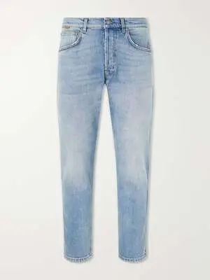 LARDINI Straight-leg Washed Jeans - Blue