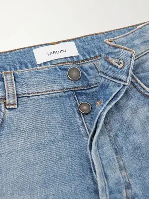LARDINI Straight-leg Washed Jeans