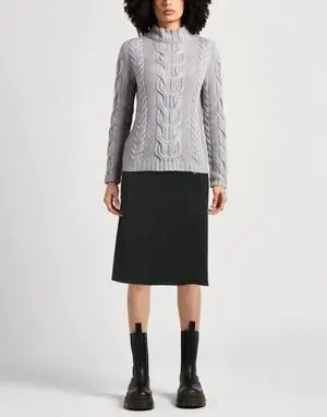 COURREGES Midi Skirt Size Wool, Elastane, Polyamide