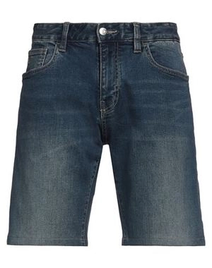 Armani Exchange Denim Shorts Size Cotton, Elastane - Blue