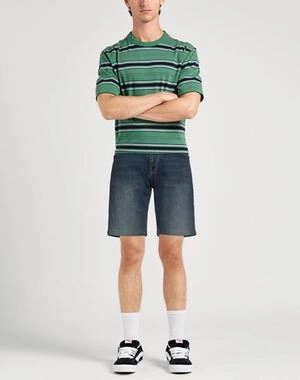 Armani Exchange Cotton Elastane Denim Shorts