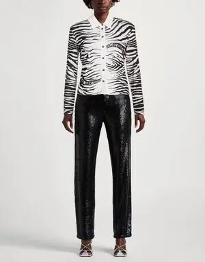 Versace Viscose Blend Zebra Print Shirt
