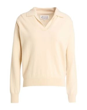MAISON MARGIELA Sweater Size Virgin Wool - Beige
