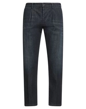 LARDINI Jeans Size Cotton, Elastane - Blue