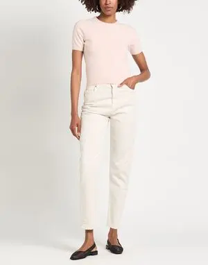 MAISON MARGIELA Light Virgin Wool Short Sleeve Sweater - Pink