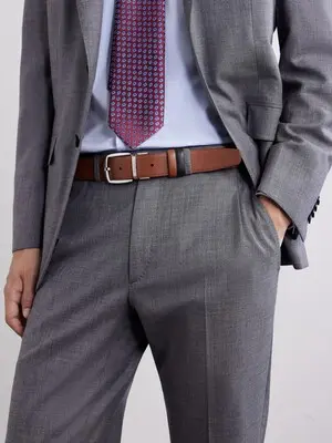 SERAPIAN 2.5 Cm Leather Belt