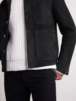 TOM FORD Suede Field Jacket