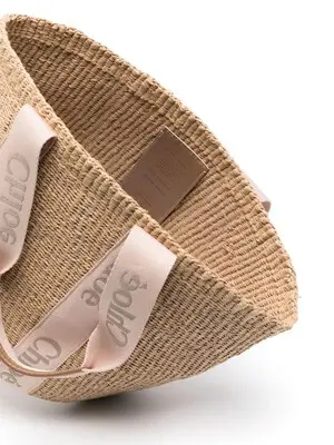 Chloé Woody Large Rafia Tote