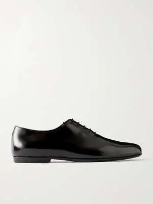 Dries Van Noten Leather Derby Shoes - Black
