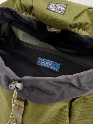 Polo Ralph Lauren Logo-appliquéd Nylon Backpack