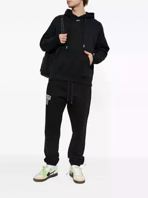 Off-White Graphic-print Drawstring Hoodie
