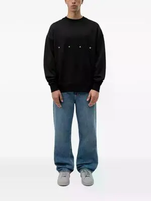 Hugo Logo-print Graphic-print Sweatshirt