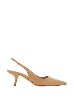 Sam Edelman Bianka Pointed-toe Slingback Pumps - Neutrals