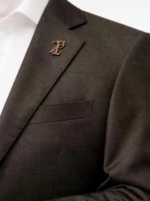 Pal Zileri Logo-plaque Single-breasted Suit