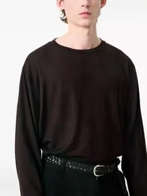 Studio Nicholson Long-sleeved Jersey T-shirt